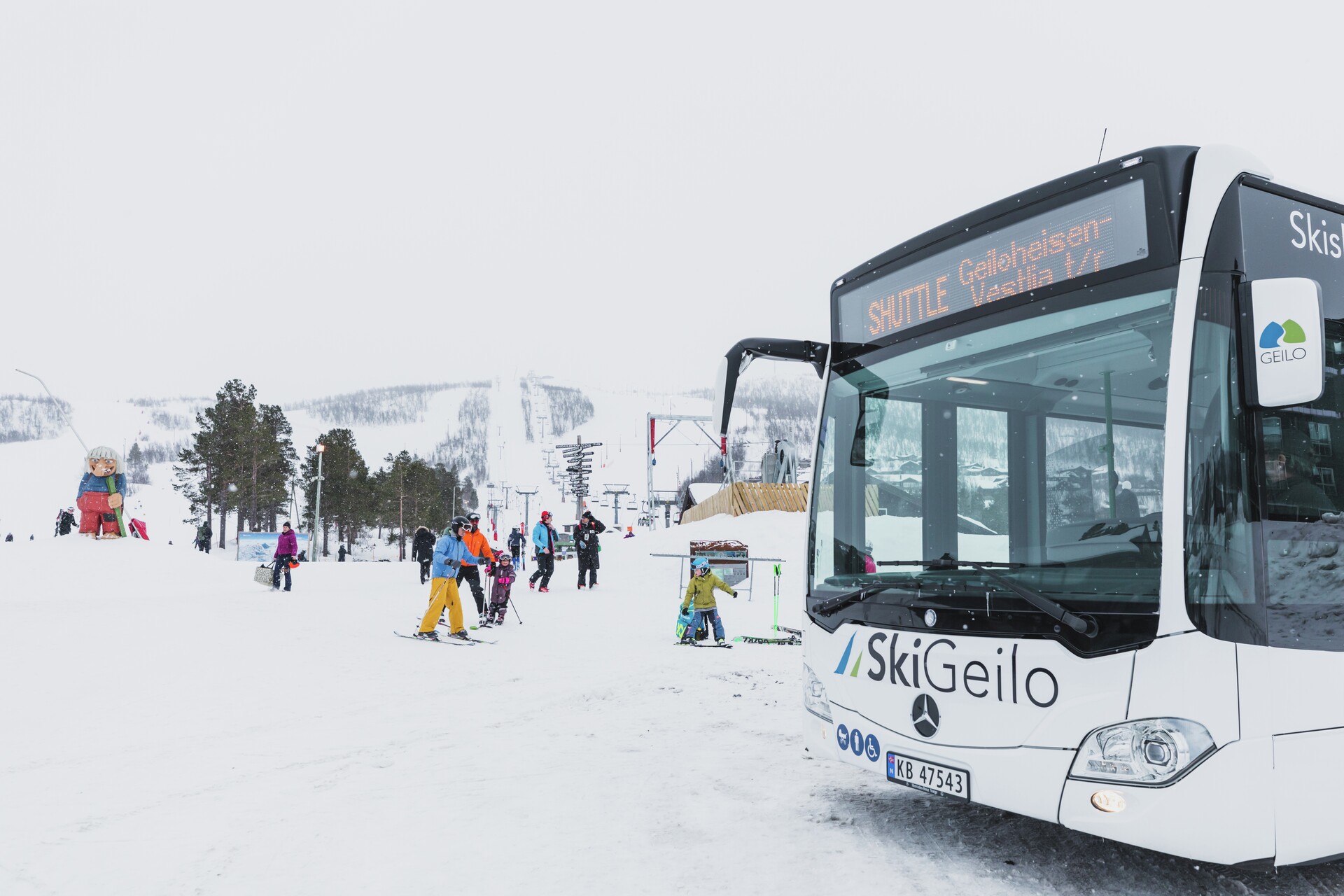 Skibuss til og fra skisenteret | Geilo