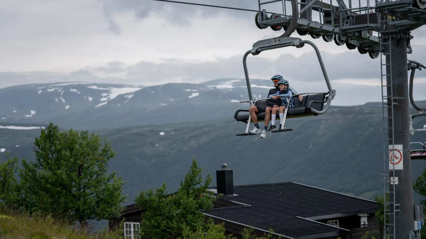 Lift-based cycling in Geilo Summer Park | Geilo